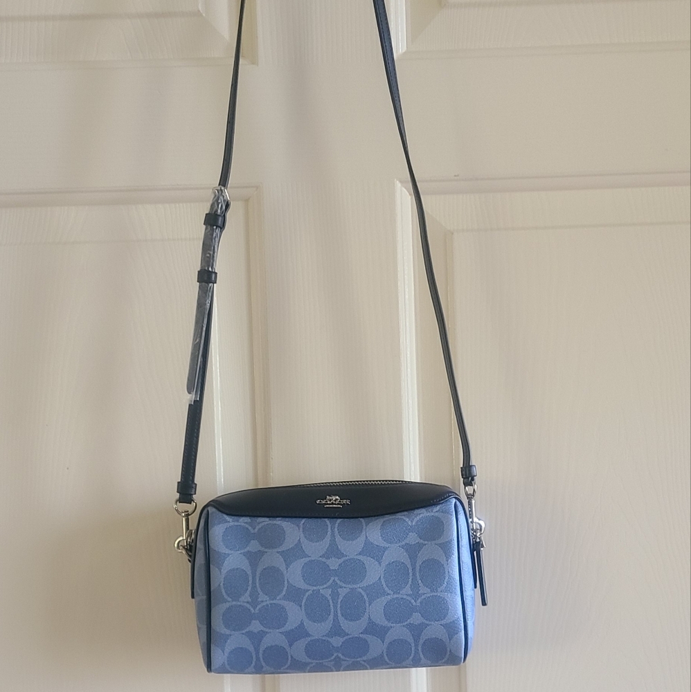 Coach Bennett Crossbody In Signature Coated Canvas Li… - Gem